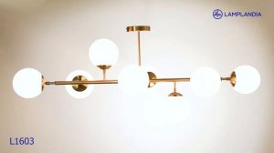 Люстра L1603 GLOBULE GOLDEN Lamplandia