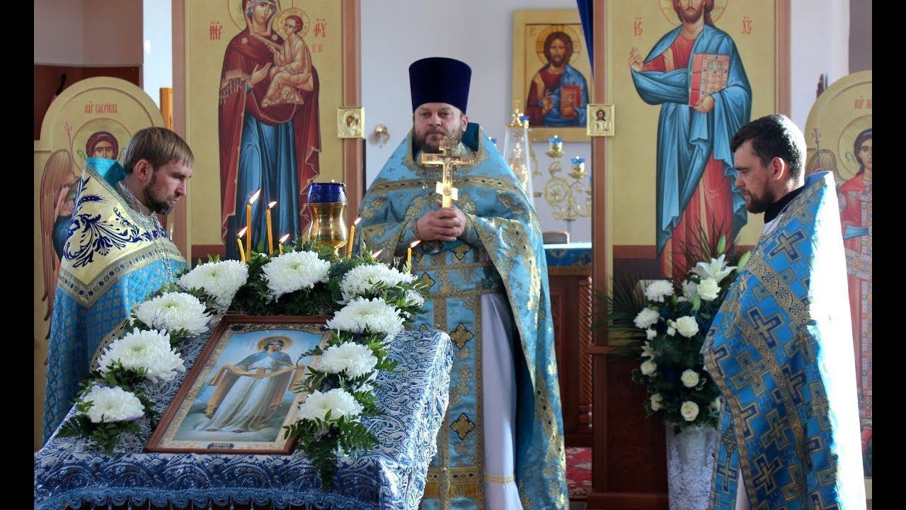 2017 Горскино Храм Покров 1 часть Литургия