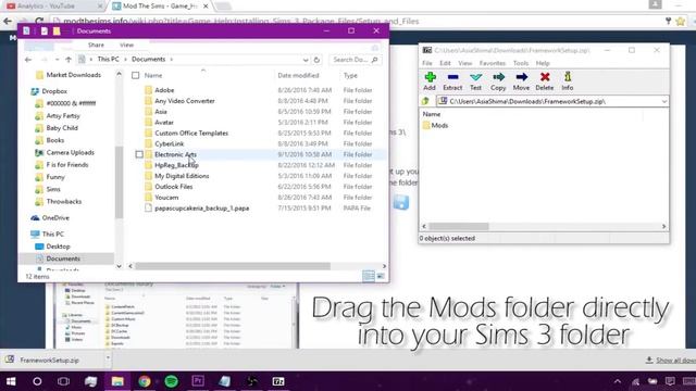 Sims 3 Tutorial || How to Install Mods & NRaas Master Controller ...