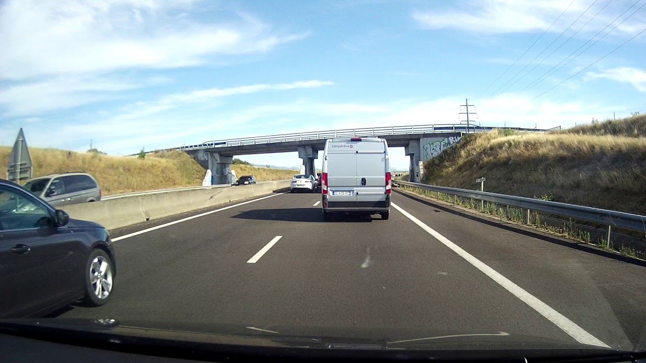 Road of France| A7-N7-D86-D104-A7| autotrip Russia-Spain| Дороги Франции|