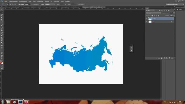 Рамка для вставки своего изображения из карты России