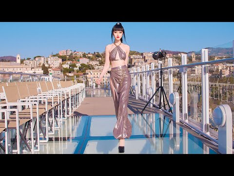 Коллекция JESSICA MINH ANH Sauvage Весна 2022 Портофино, Италия