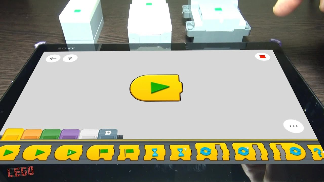 Lego Powered Up #1. Интерфейс приложения, общие сведения.