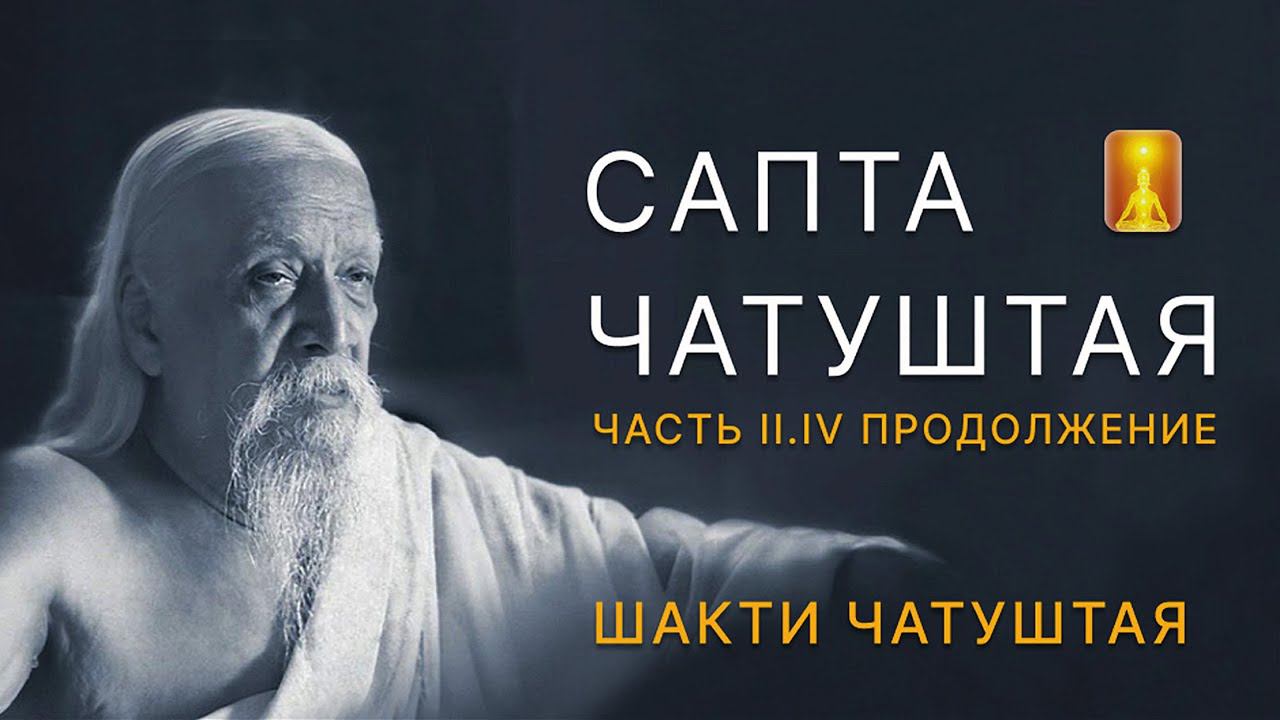 Шри Ауробиндо "Сапта Чатуштая". Часть 2.4 (Продолжение) Шакти Чатуштая. Пракрити. Разбор текста