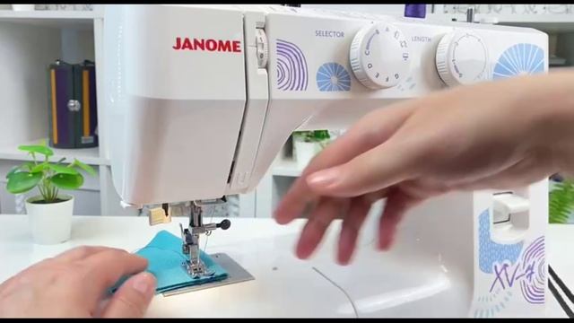 Janome XV-7. Натяжение нити