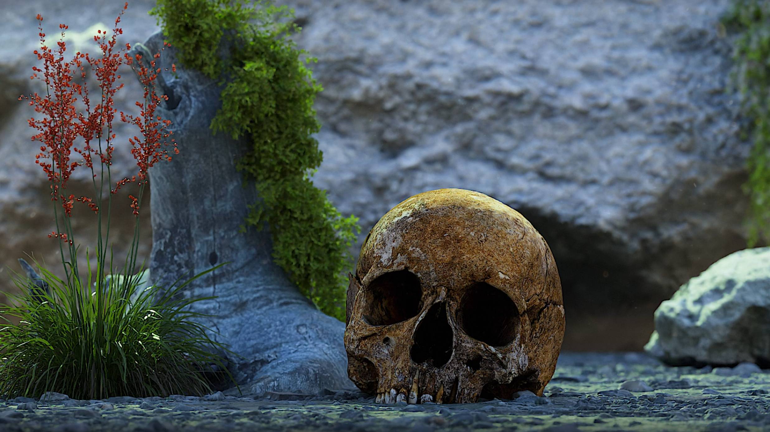 3д Блендер. Атака.