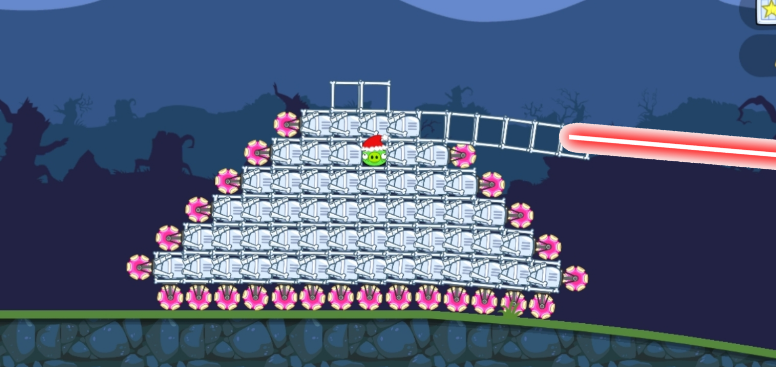 Bad Piggies Взлом 100%.Супер танк пулемётчик  против свинки. ВЗЛОМ BP.