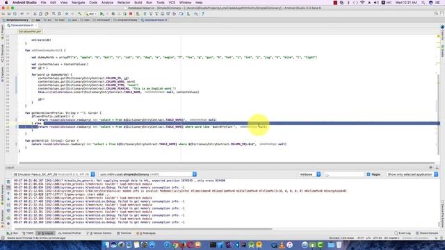 Let's Create App Using Kotlin 01 - Dictionary App Part 09 - Code ...