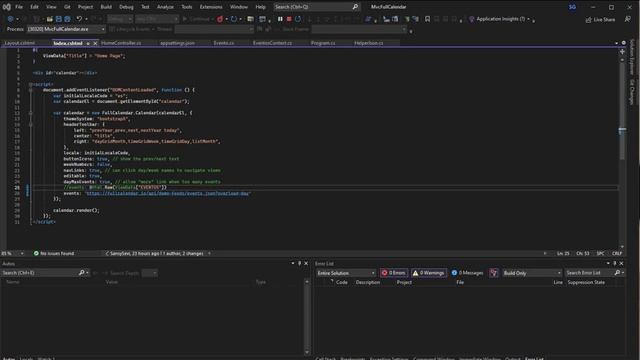FullCalendar en proyecto | NET Core – смотреть онлайн видео от Игра ...