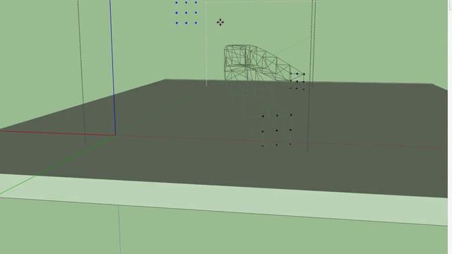 Curved Steel Trusses  Sketchup Quick Tip