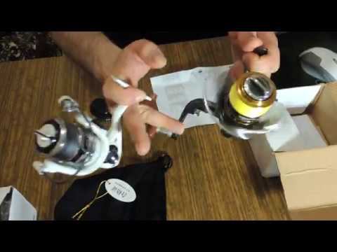 Сравнение рыболовных  катушек за 700 руб. С aliexpress.