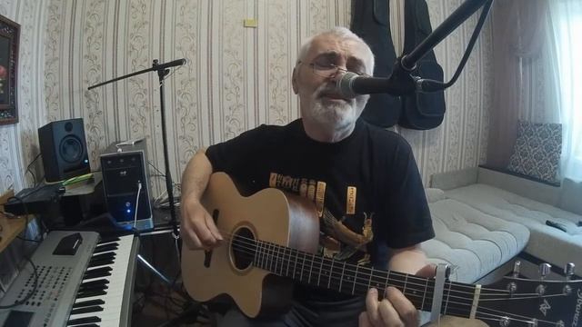 Первая любовь моя.( из репертуара гр.  " Синяя птица").  кавер. гитара