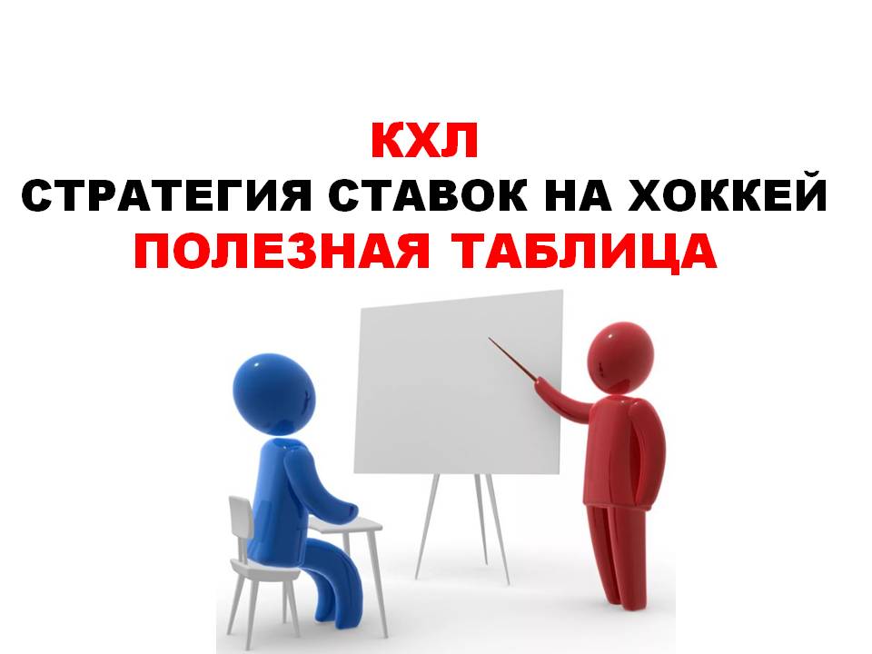 стратегия ставок на хоккей. Полезная таблица для заработка на ставках