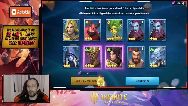 Grosse Invocation Double Légendaire + 1 Nouveau Code ! - Infinite ...