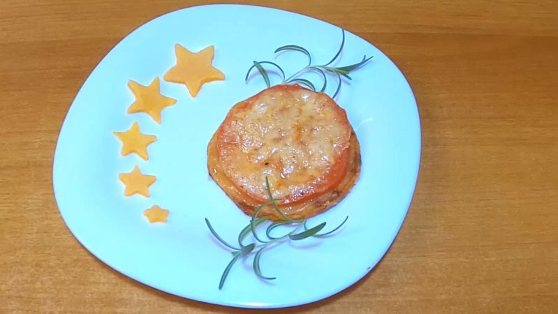 Простая закуска из ТЫКВЫ и ПОМИДОР. Готовим быстро