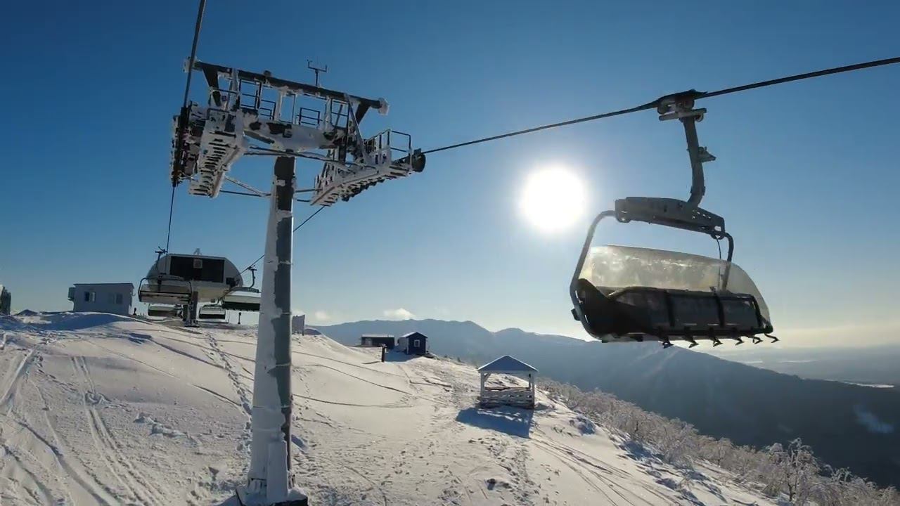 "Горный воздух" Сахалин, 2023г., февраль. #фрирайд #skiing