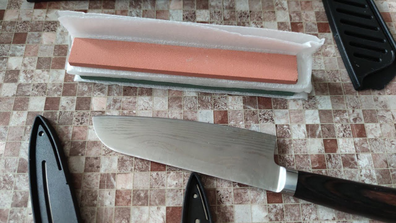 Станок для заточки ножей. Распаковка посылки.