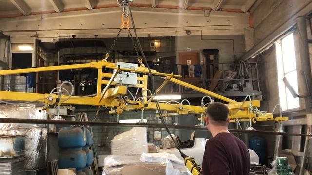 Вакуумная траверса VacuTec 6 метровый лист