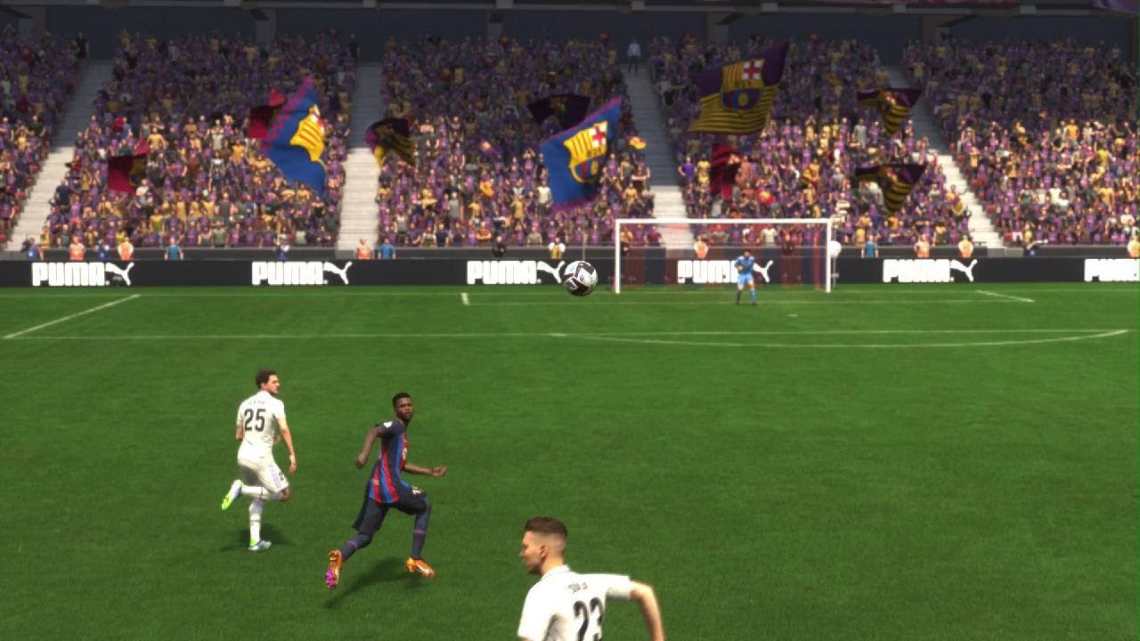 FIFA 23 классный пасс головой в касание