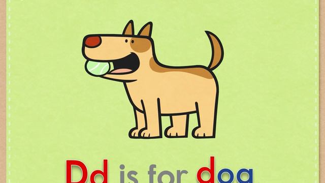 Little fox/Dd letter