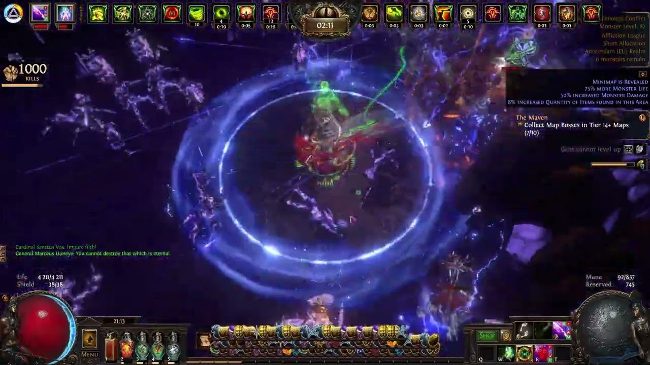 Path of Exile 3.23. Showcase LA Manaforge 5way