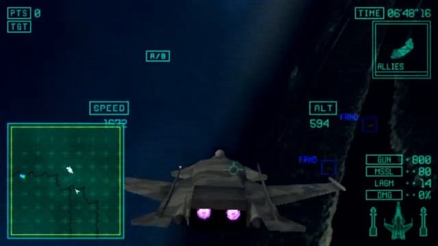 Ace combat X Skies of Deception, PSP (Over PS VITA) Ч. 2