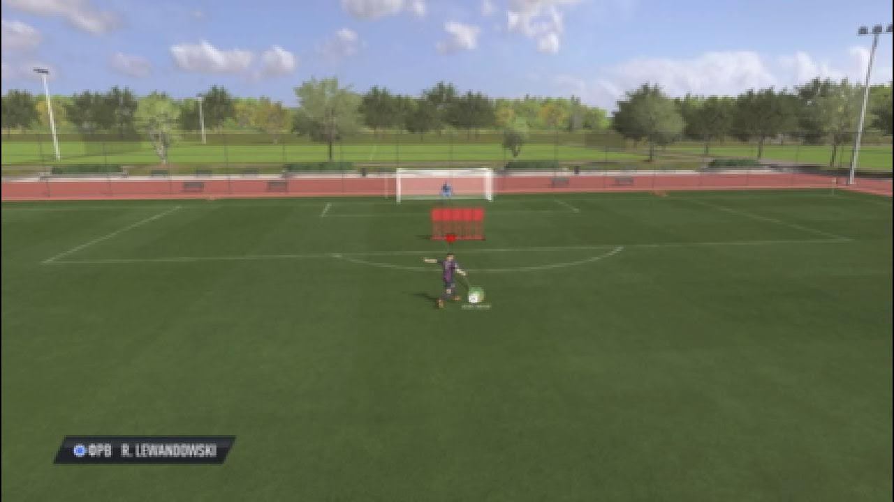 FIFA 23 тренеровка штрафных