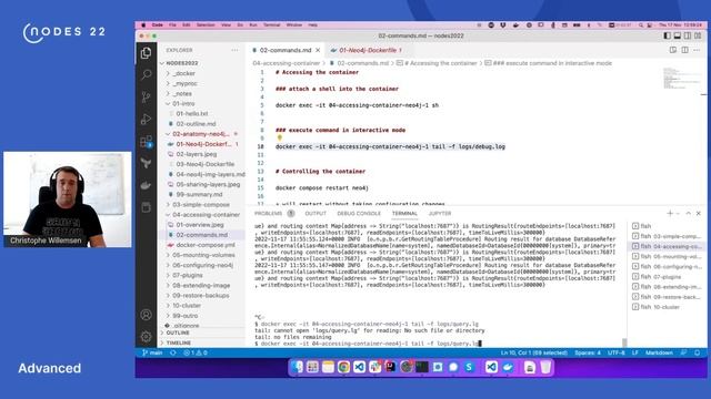 078 Neo4j With Docker and Docker Compose Deep Dive - NODES2022 - Christophe Willemsen – смотреть ...