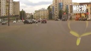 Типичное ДТП для Комсомольской площади