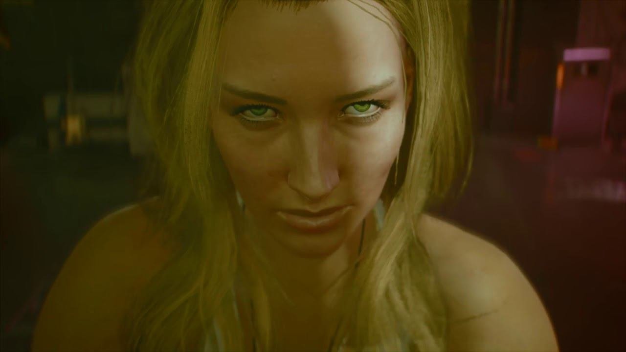 Cyberpunk 2077 Джони Сильверхенд снимает напряжение после канцерта