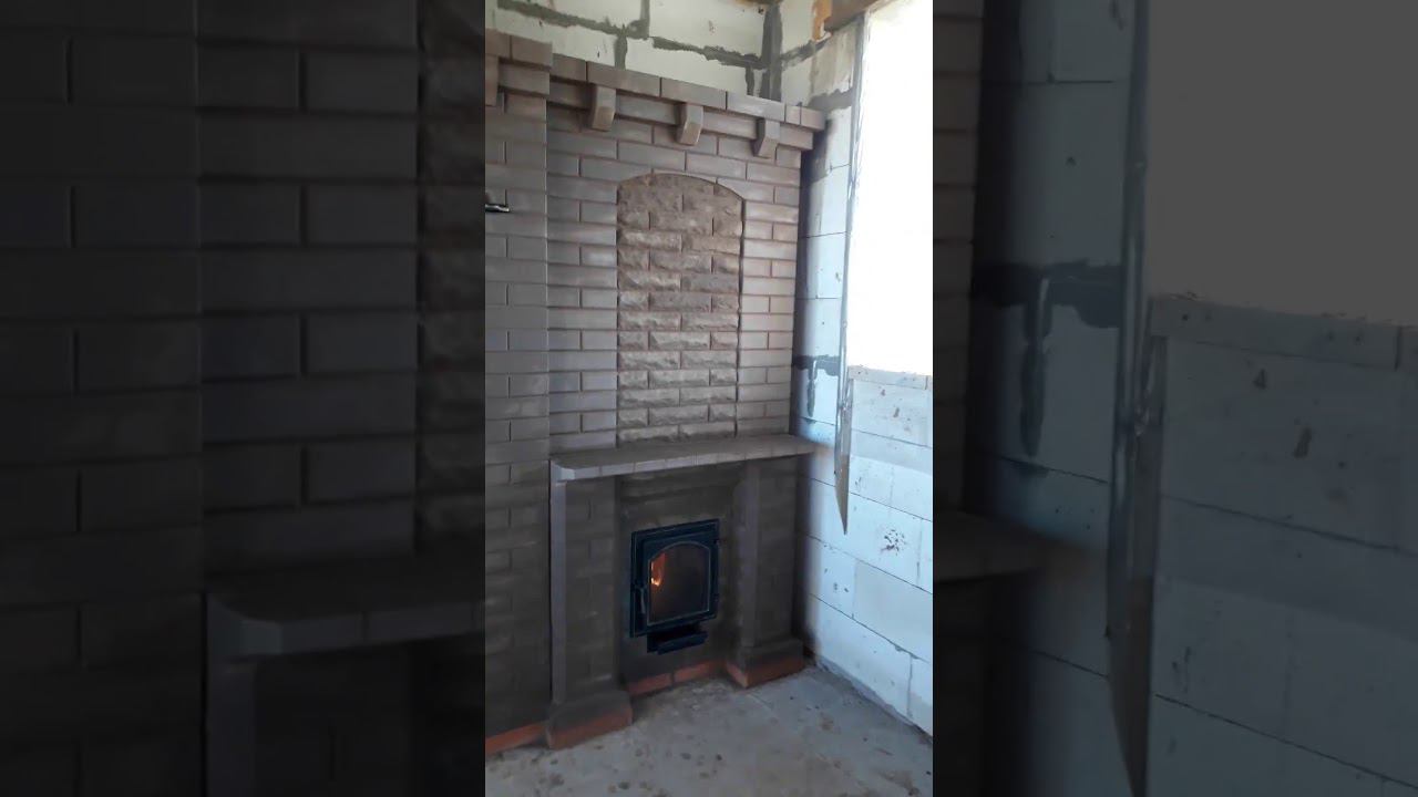 Портал для банной печи со щитком отопления #shorts