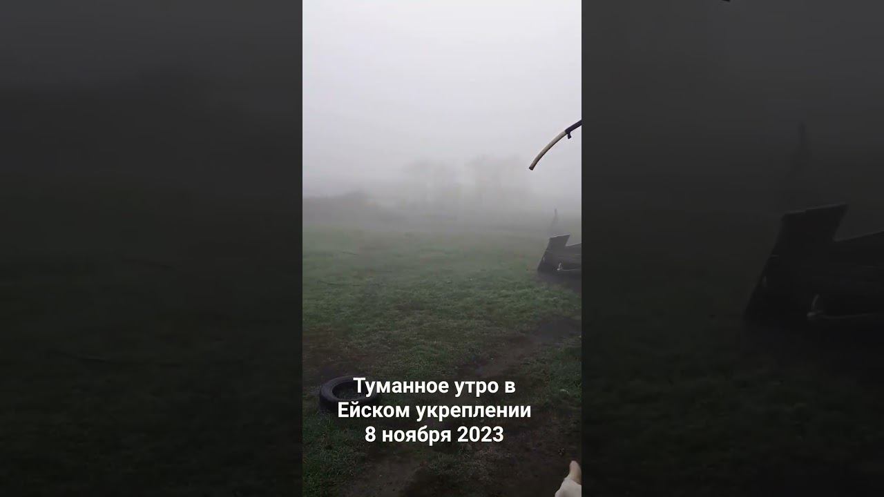 Туман "как в Лондоне", 8 ноября 2023 г.