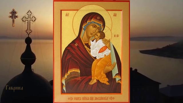 Икона Божией Матери Ярославская (XIII).