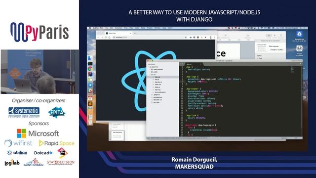 PyParis 2018 - A better way to use modern Javascript/Node | js with Django – смотреть онлайн ...