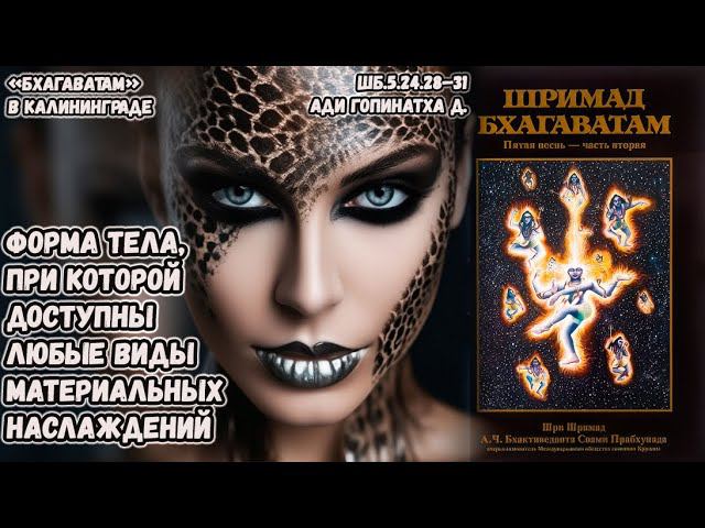 Форма тела, при которой доступны любые виды материальных наслаждений. Ади Гопинатха д. ШБ.5.24.28–31