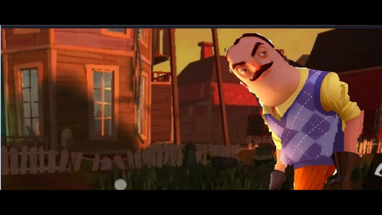 Hello Neighbour. Пробуем пройти 3 акт 2 часть.