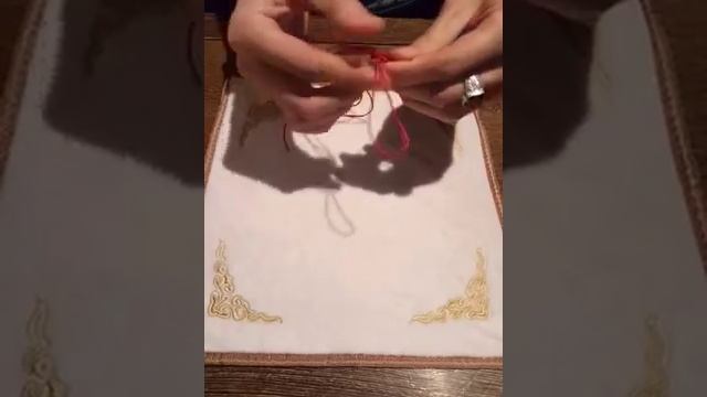 Как завязать узел счастья