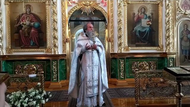Проповедь отца Павла. Вознесение Господне, 10.06.2021.mp4