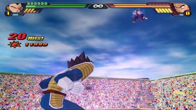 Dragon Ball Z Budokai Tenkaichi 3 (PS2) World Tour: Vegeta (Scouter)