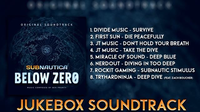 Subnautica Below Zero - Весь саундтрек из J BOX - композитор Simon Chylinski