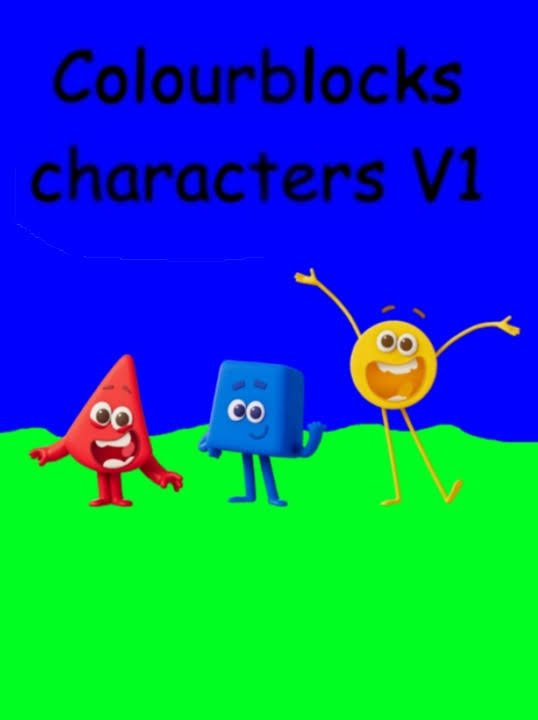 Colourblocks characters V1