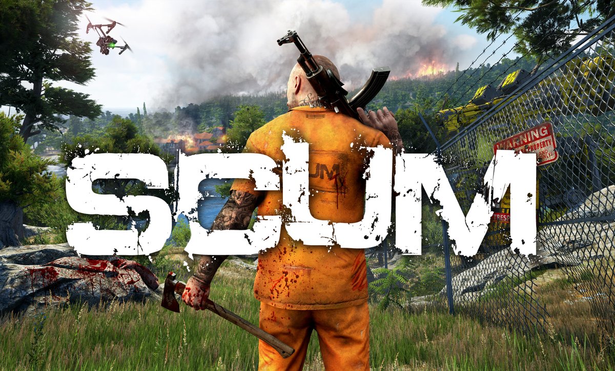 SCUM. Трактор есть, солярки нет