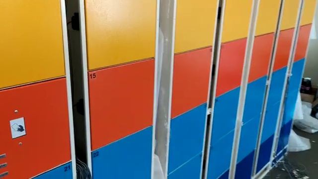Автоматическая камера хранения на 41 ячейки, открытие по карточке, браслету. Часть 2