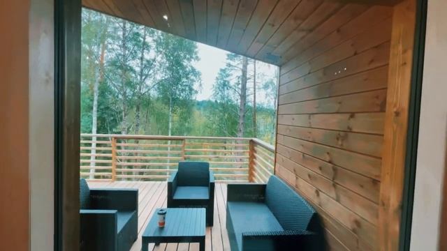 Модульный дом в стиле Barn House_Барн Хаус от компании Альфа Строй по индивидуальному проекту