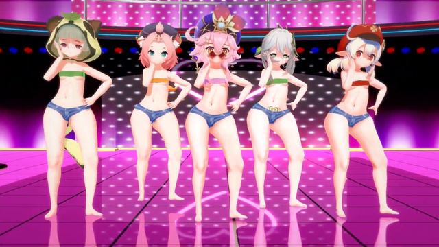 「Genshin Loli's」 Come Closer 【MMD 4K 60fps】 - смотреть видео онлайн от «Исследование загадок» в ...