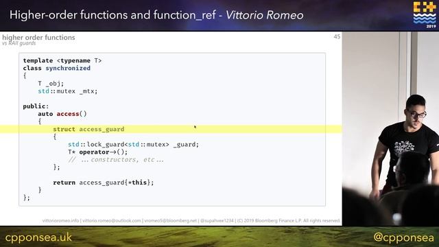 Higher-order functions and function_ref - Vittorio Romeo [C++ on Sea 2019]