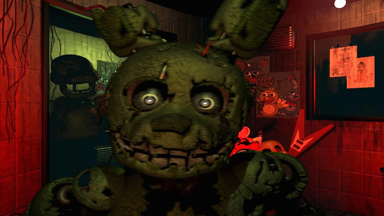 Спрингтрап атакует! ?Five nights at Freddy's 3?