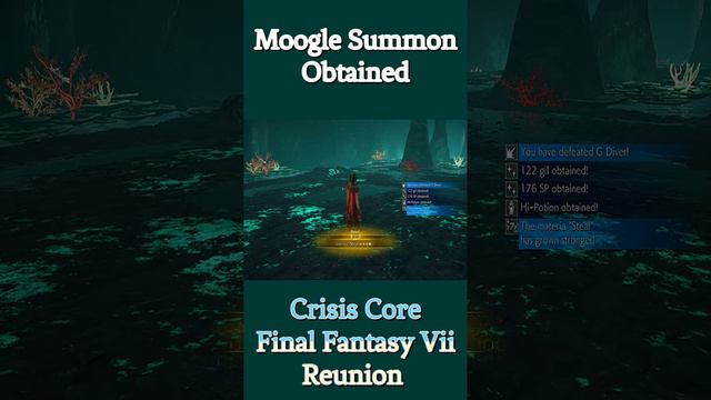Moogle Summoned Obtained | Crisis Core Final Fantasy Vii Reunion # ...