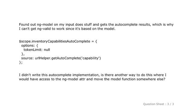 JavaScript : AngularJS: How do I manually set input to $valid in controller | – смотреть онлайн ...