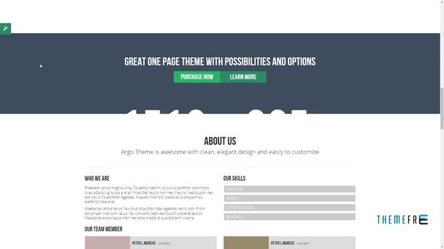 Argo - Modern OnePage Metro UI Drupal Theme | Archer Bartholomew – смотреть онлайн видео от ...